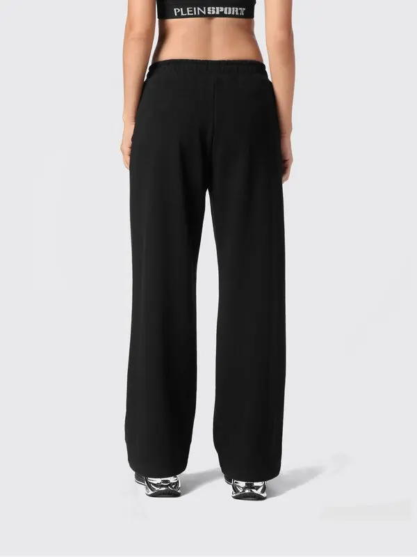 PLEIN SPORT Technical Fabric Jogging Pants - Black
