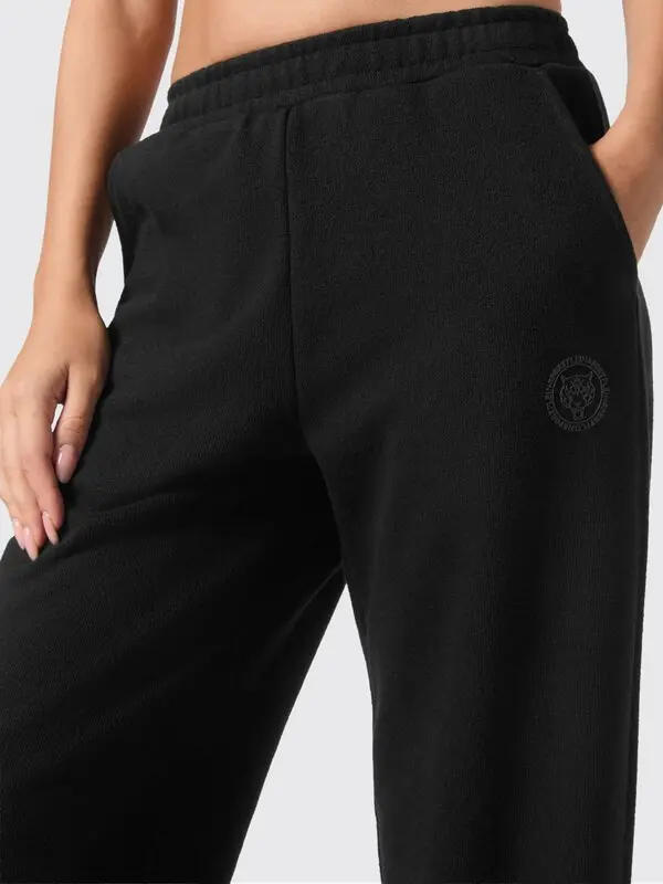 PLEIN SPORT Technical Fabric Jogging Pants - Black
