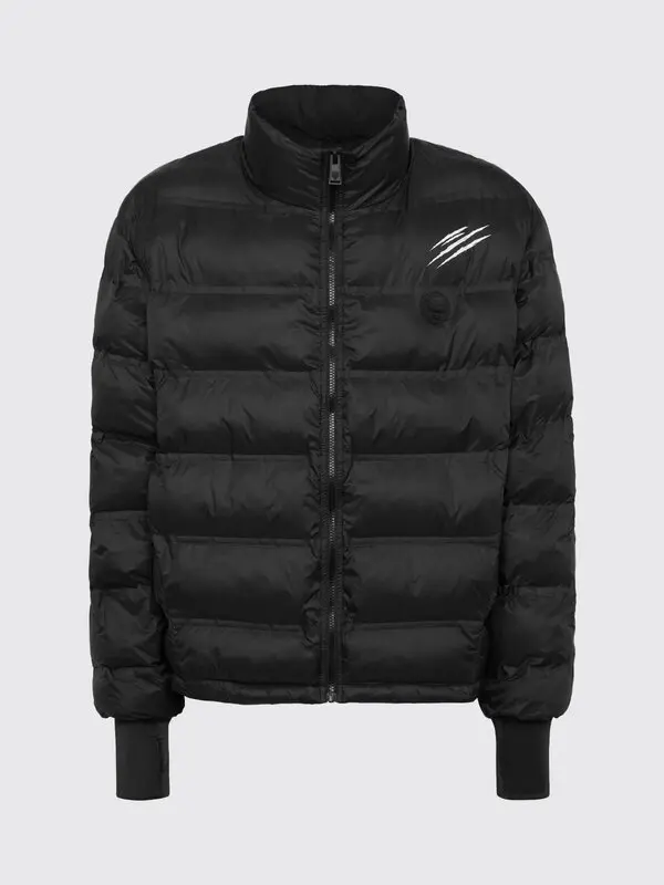 PLEIN SPORT Nylon Bomber Jacket - Black