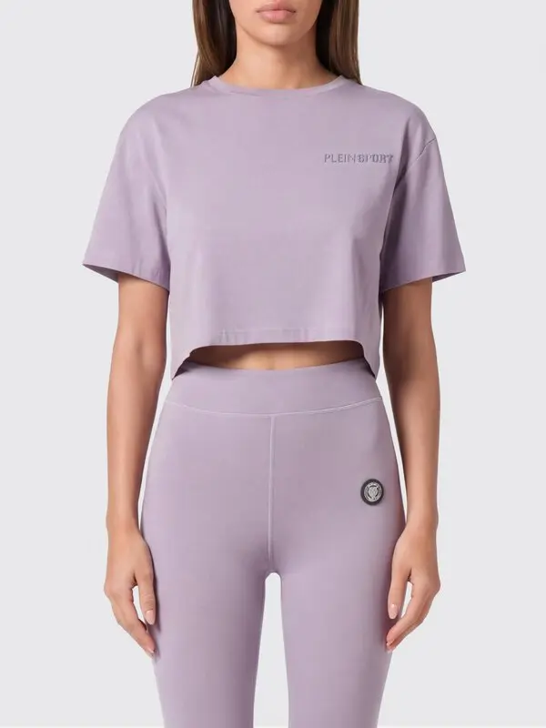 PLEIN SPORT Cropped T-shirt - Violet