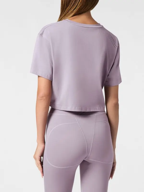PLEIN SPORT Cropped T-shirt - Violet