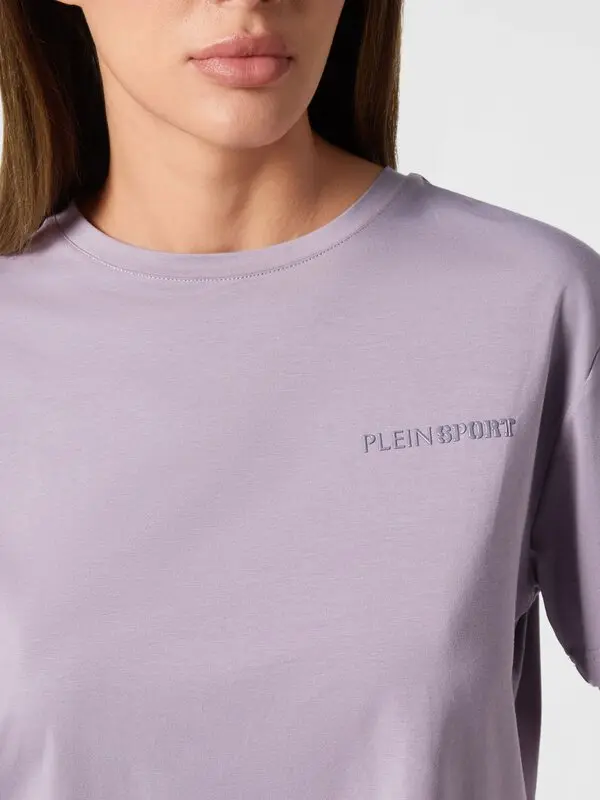 PLEIN SPORT Cropped T-shirt - Violet