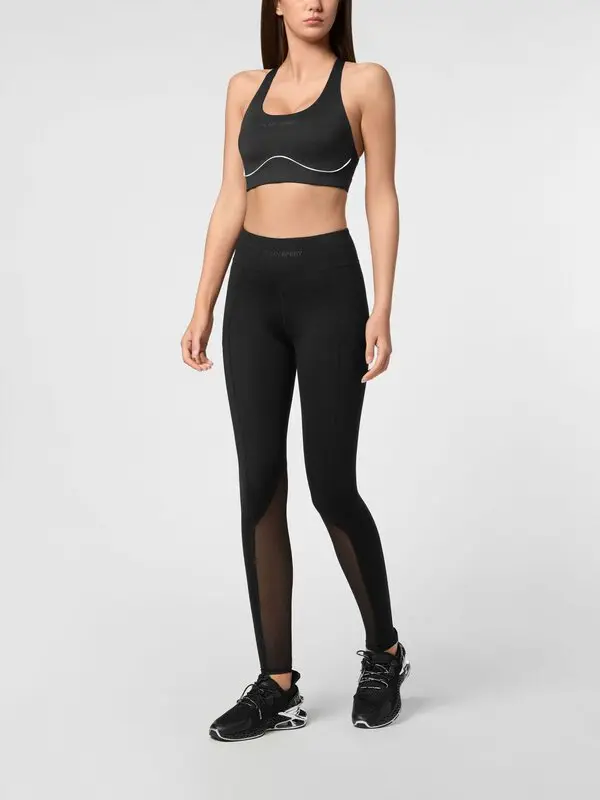 PLEIN SPORT Sports Top With Contrast Piping