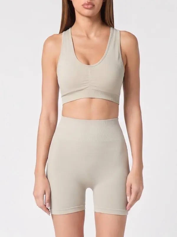 PLEIN SPORT Sporty Top - Grey