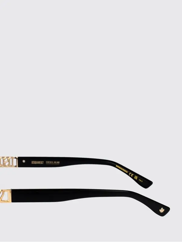 Dsquared2 Acetate And Metal Aviator Sunglasses - Gold
