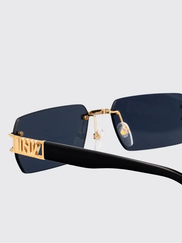 Dsquared2 Acetate And Metal Aviator Sunglasses - Gold