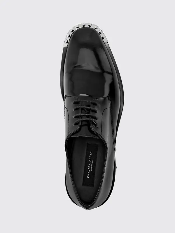 Philipp Plein Polished Leather Derby Shoes
