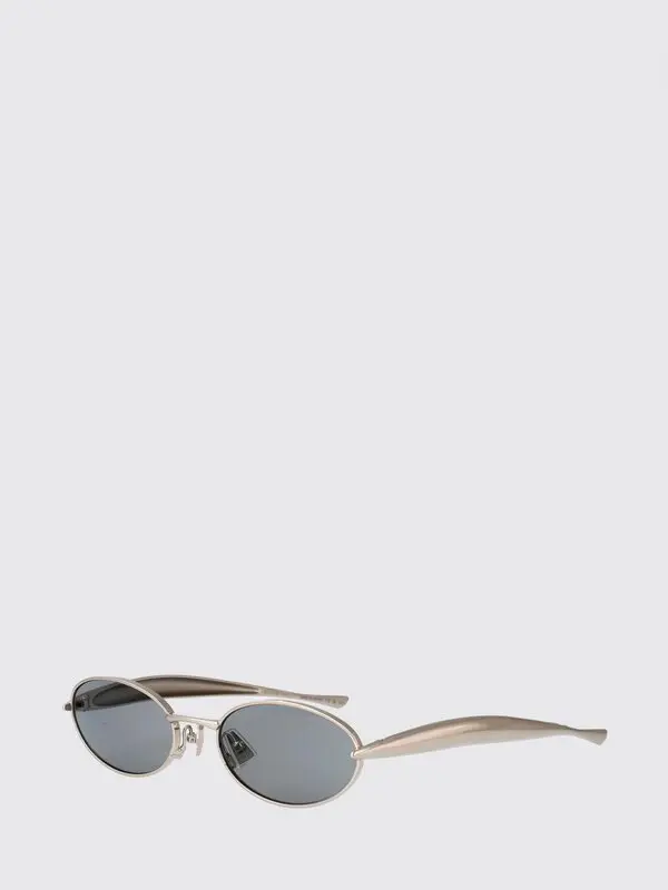 Bottega Veneta Oval Sunglasses - Silver