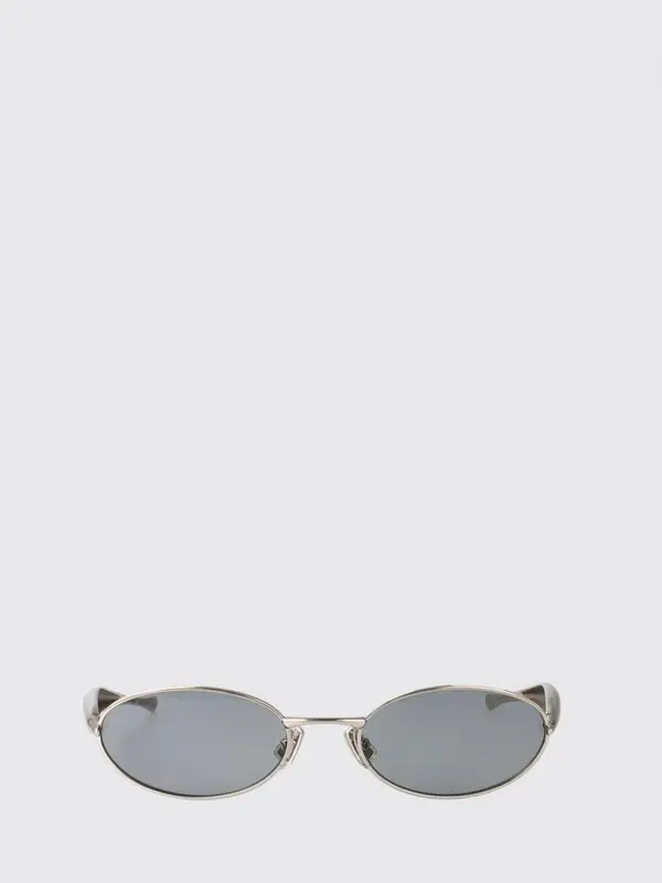 Bottega Veneta Oval Sunglasses - Silver