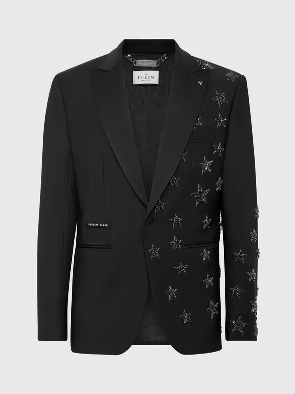 Philipp Plein Embellished Star Blazer