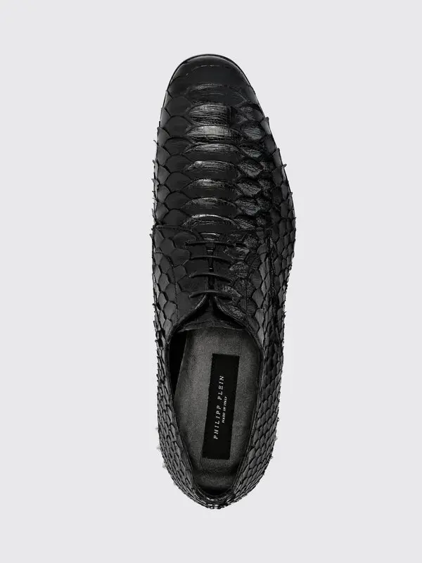 Philipp Plein Python Leather Derby Shoes