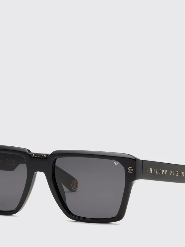 Philipp Plein Studded Acetate Sunglasses - Black