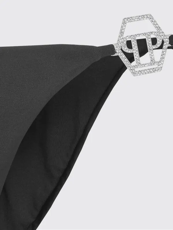 Philipp Plein Embellished Bikini Briefs - Black