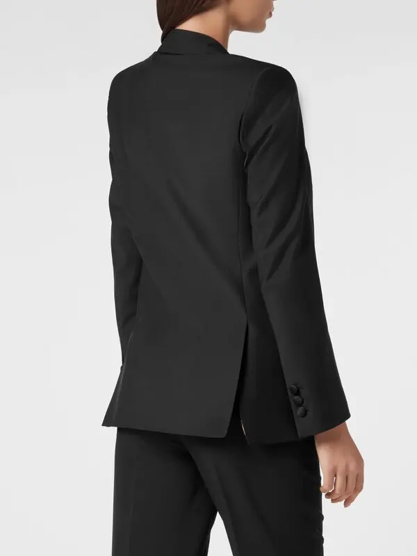 Philipp Plein Embellished Lapel Blazer