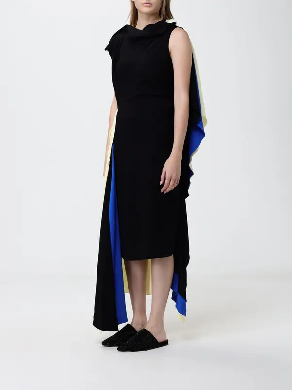 Loewe Asymmetrical Viscose Dress