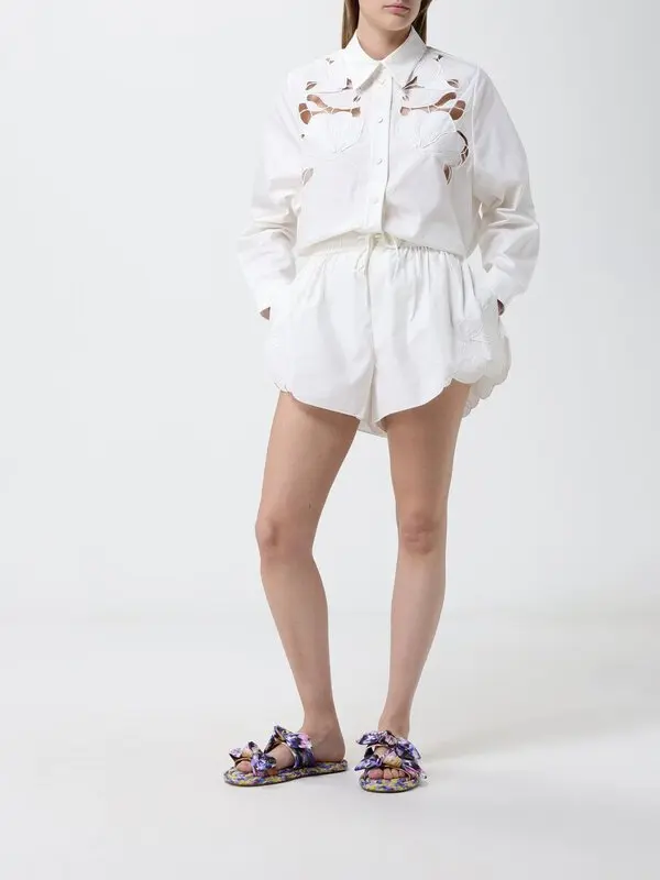 Zimmermann Embroidered Shirt