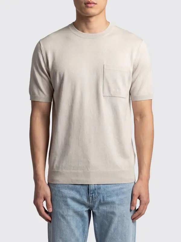 C.P. COMPANY Cotton Crew Neck Sweater With Chest Pocket