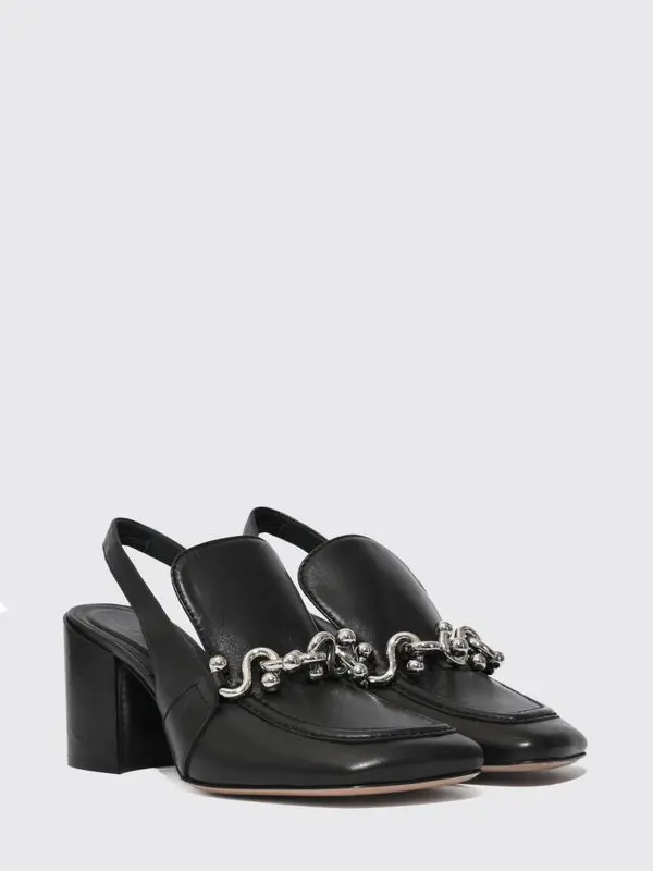 Sportmax Leather Slingbacks
