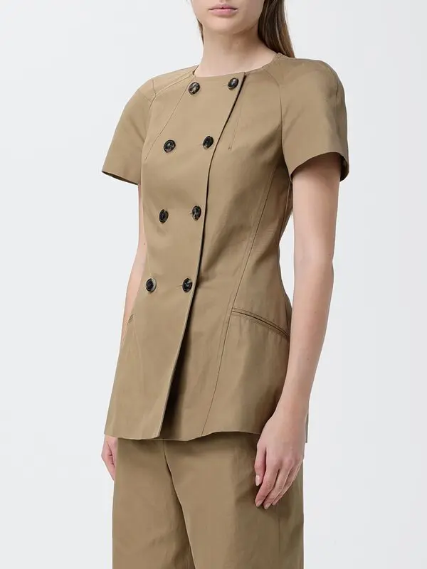 Dries Van Noten Cotton Double Breasted Blazer