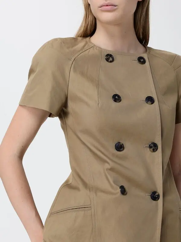 Dries Van Noten Cotton Double Breasted Blazer