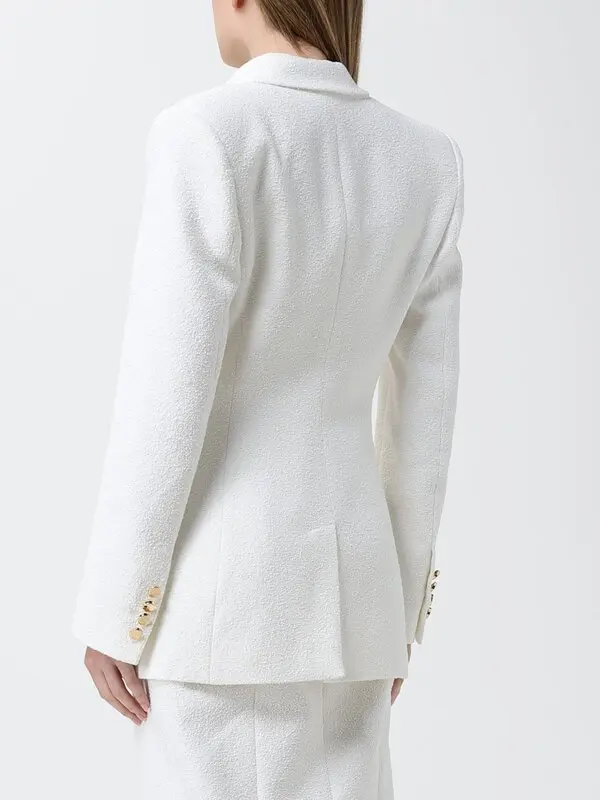 Blumarine Double-breasted Viscose Blend Blazer