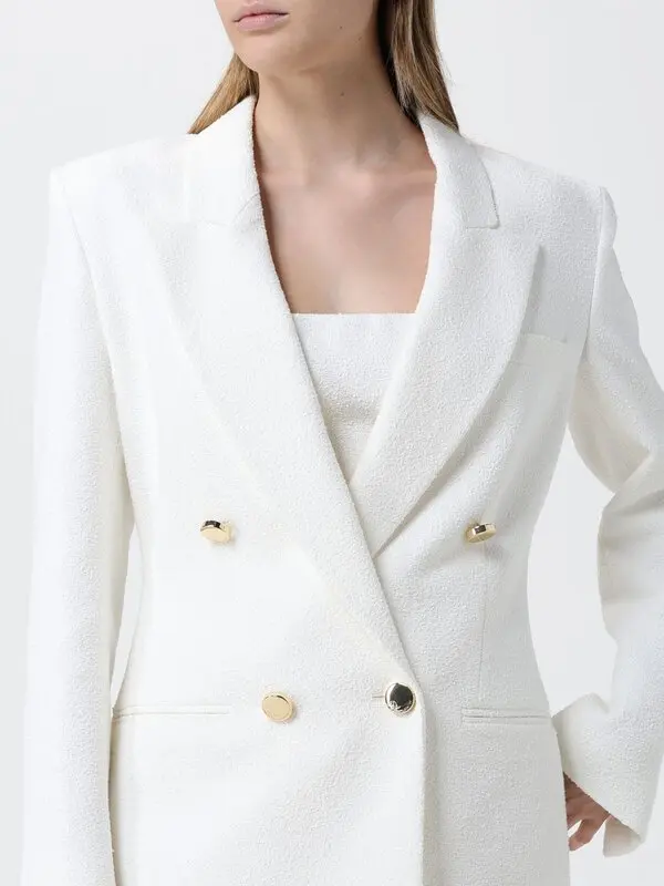 Blumarine Double-breasted Viscose Blend Blazer