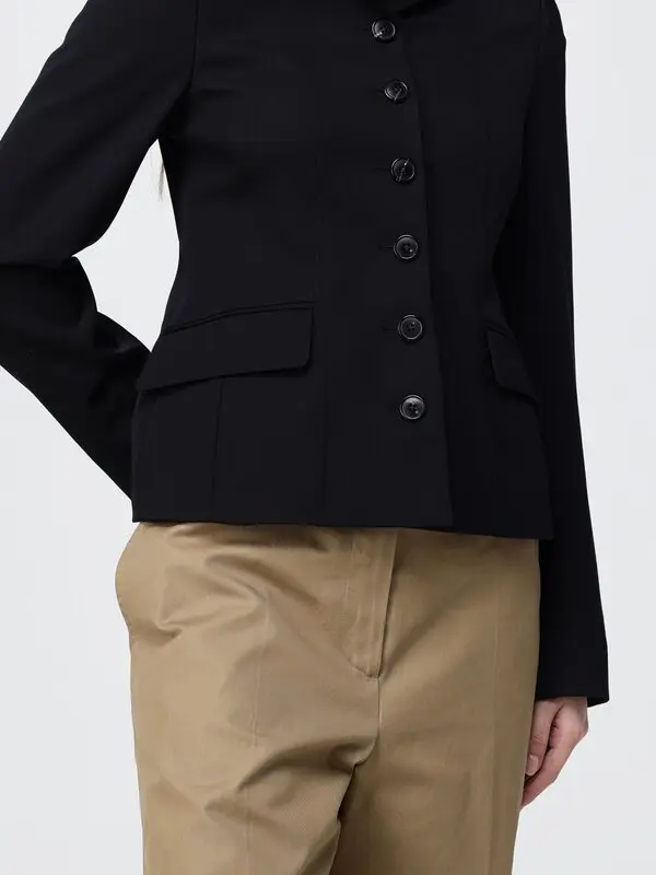 Dries Van Noten Single-breasted Wool Blazer