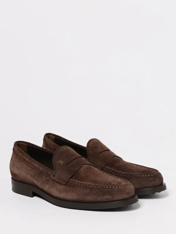 TOD'S Suede Loafers - Brown