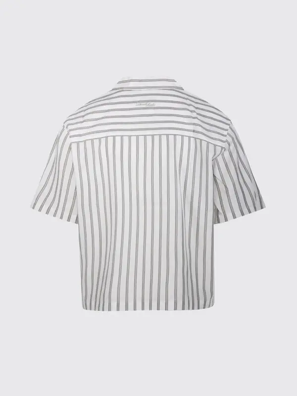 DUNST Striped Casual Cotton Blend Shirt