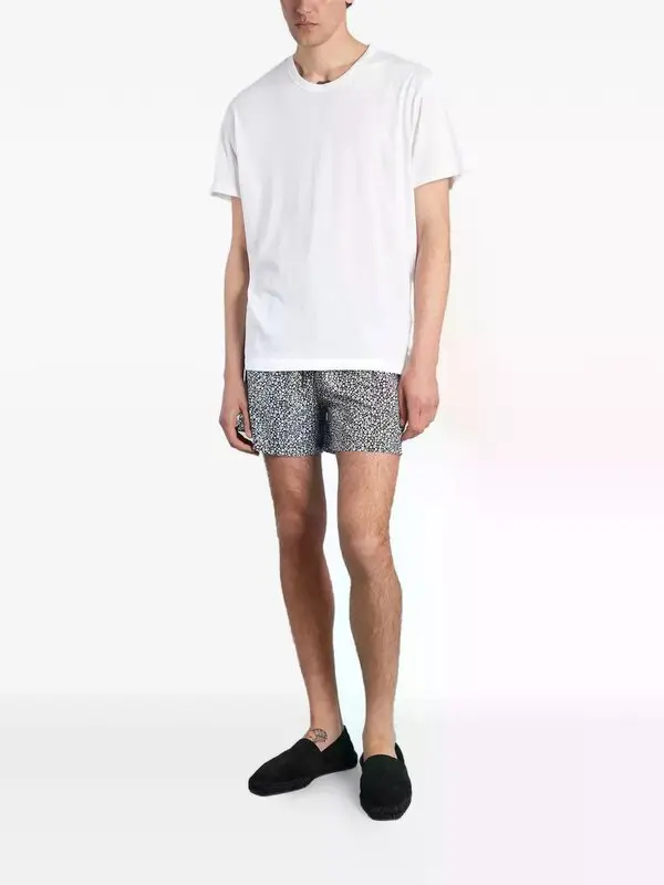 Tagliatore Floral-print Swim Shorts