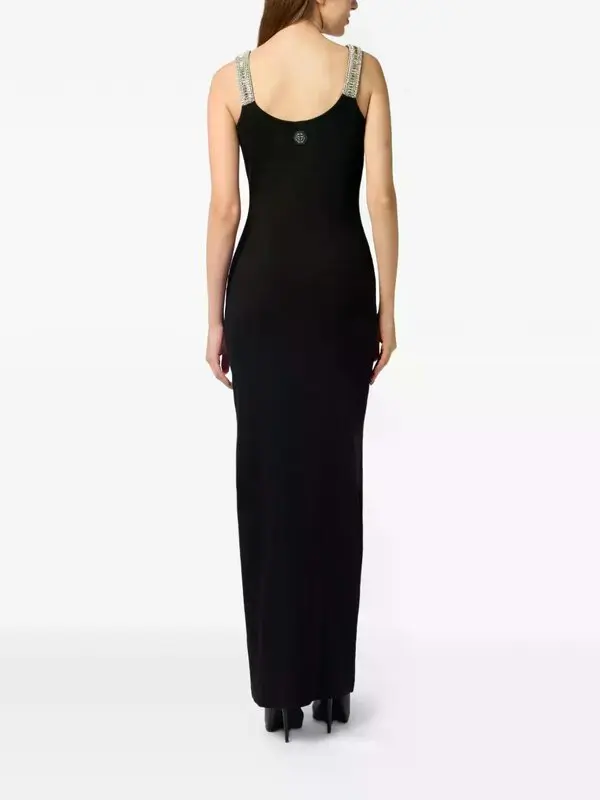 Philipp Plein Embellished Maxi Dress