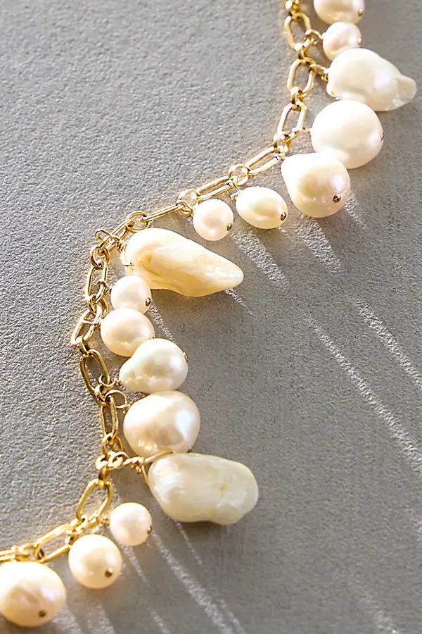 ATMA PREMA Freshwater Charm Bracelet