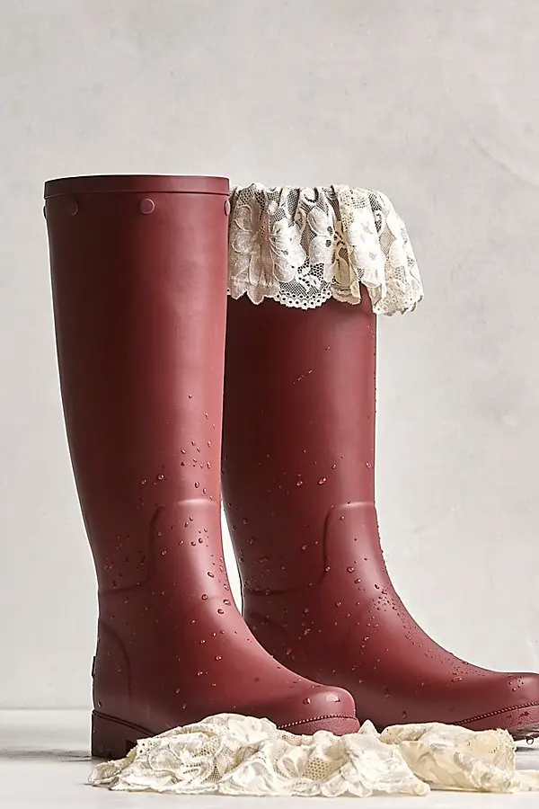 For Love & Lemons Brigitta Tall Rain Boots