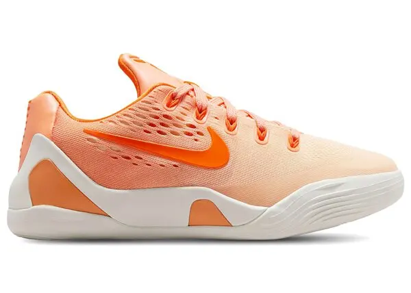 Nike Kobe 9 Low Em "wnba - Orange Frost/ice Peach/brilliant Orange