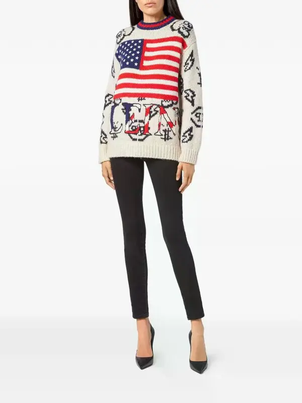 Philipp Plein Alpaca Wool Pullover