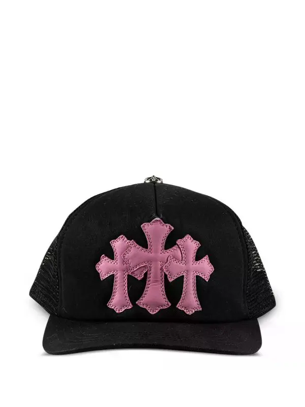 Chrome Hearts Cemetery Cross Trucker Hat
