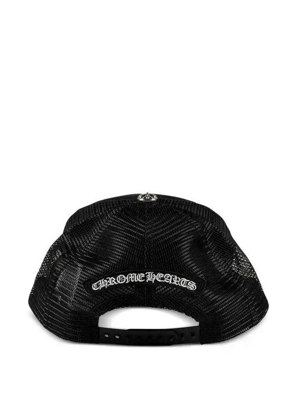 Chrome Hearts Cemetery Cross Trucker Hat