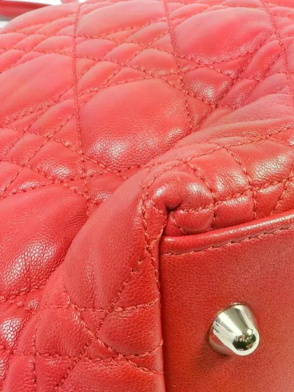 Dior Cannage Quilted Tote Bag