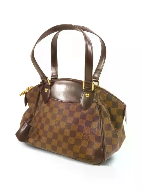 LOUIS VUITTON Pm Verona Damier Ebène Tote Bag
