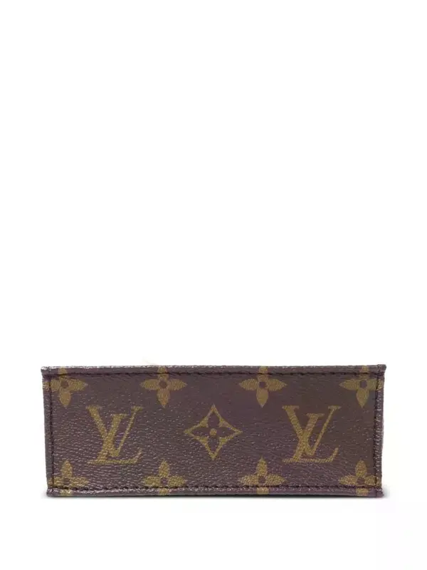 LOUIS VUITTON Petit Sac Plat Monogram Tote Bag
