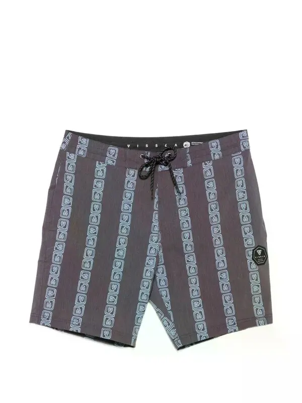 VISSLA Graphic Print Swim Shorts
