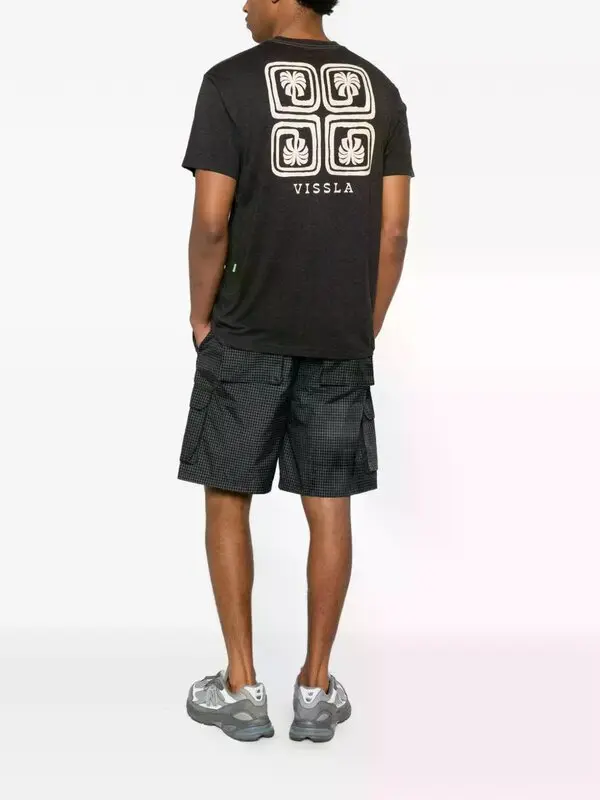 VISSLA Logo-print Short-sleeve T-shirt