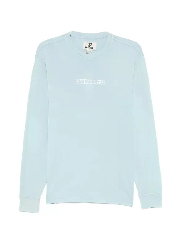VISSLA Serpents Cosmic Wash Graphic-print Long-sleeve T-shirt - Blue