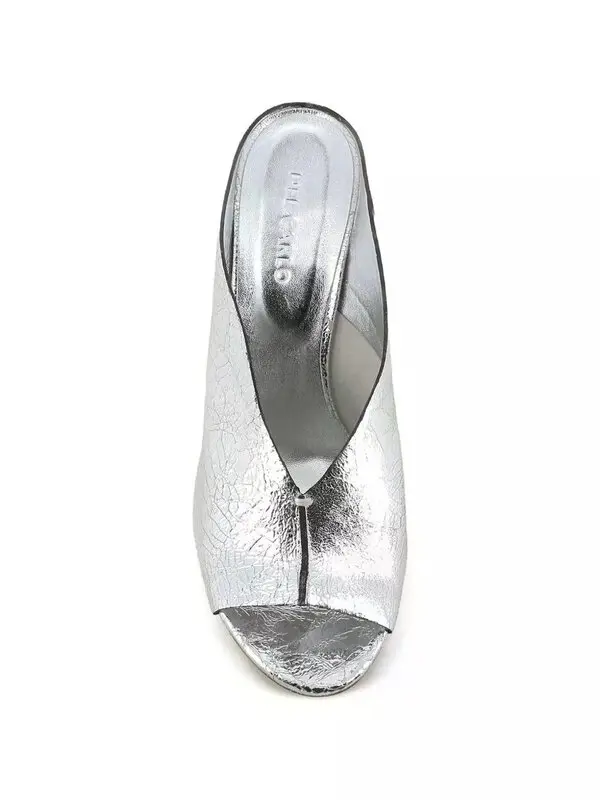 DEL CARLO Metis Peep-toe Heeled Sandals