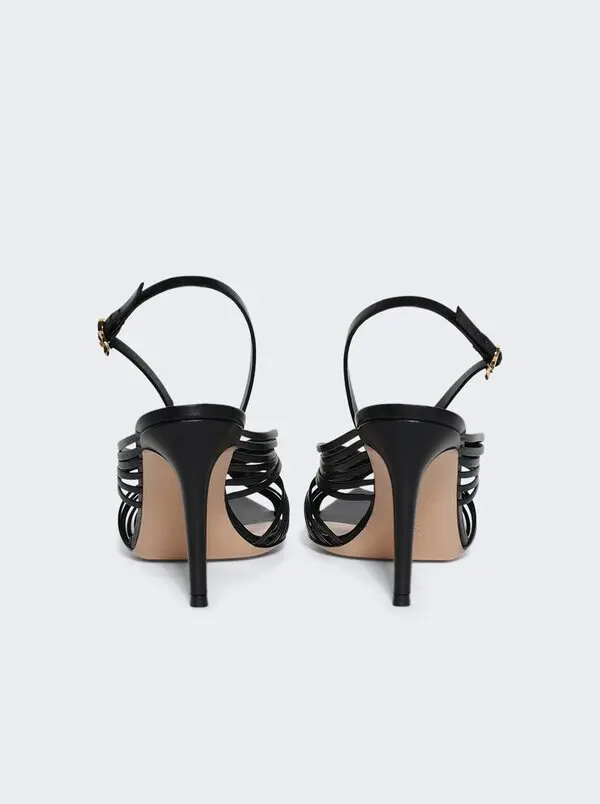 GIANVITO ROSSI Muse 85 Sandals - Black