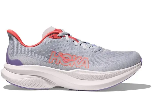 Hoka One One Mach 6 Athletic Sneakers - Pale Dusk/gull