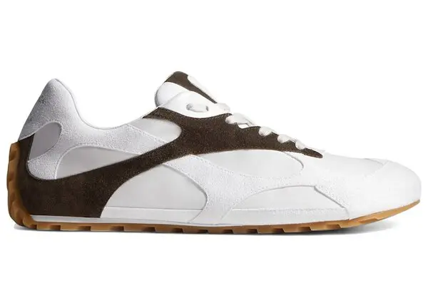 Bottega Veneta Orbit Flashin Sneakers - Optic White/espresso
