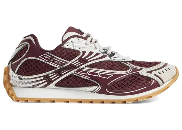 Bottega Veneta Orbitin Sneakers - Barolo/silver