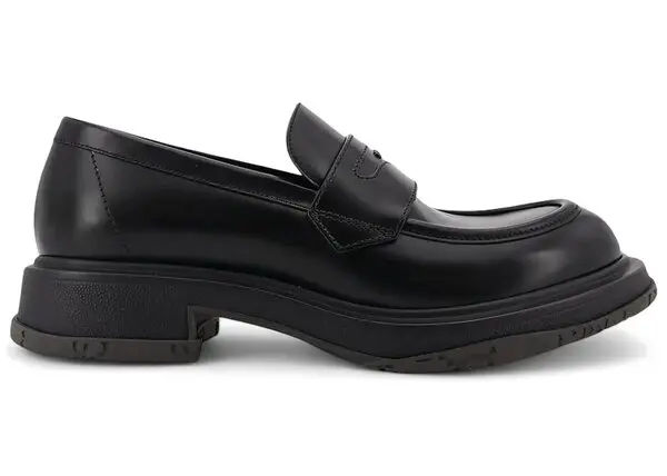 Gucci Tonal Logo Loafers - Black