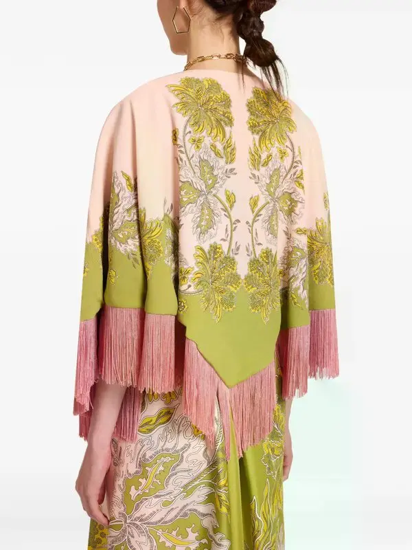 La DoubleJ Mini Poncho Swathe Print